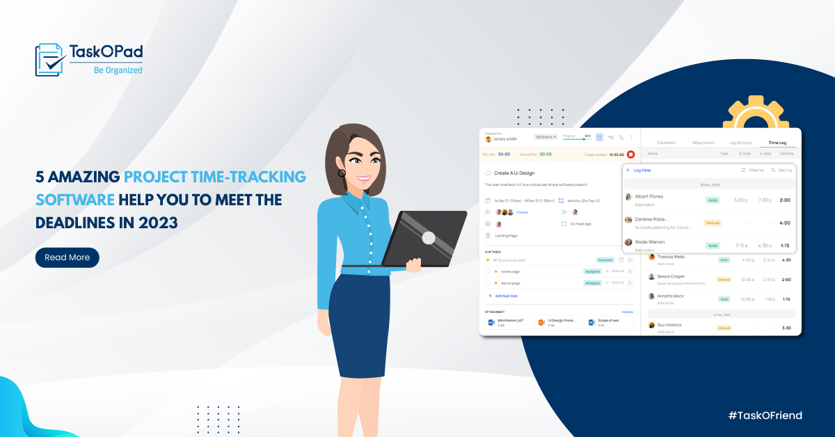 5 Amazing Project Time-Tracking Software in 2023